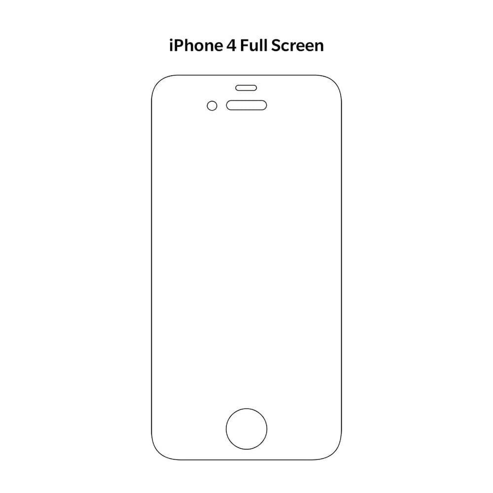 Apple iPhone 4 Screen Protector | TPU Hydrogel Front & Back Protective ...