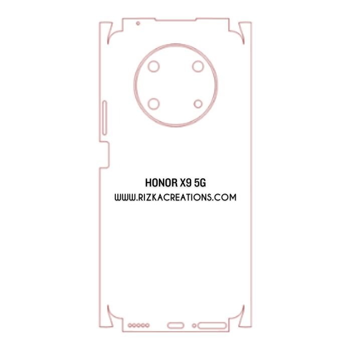 Honor x9 5G Hydrogel Protection | Screen Protector + Back Protector ...