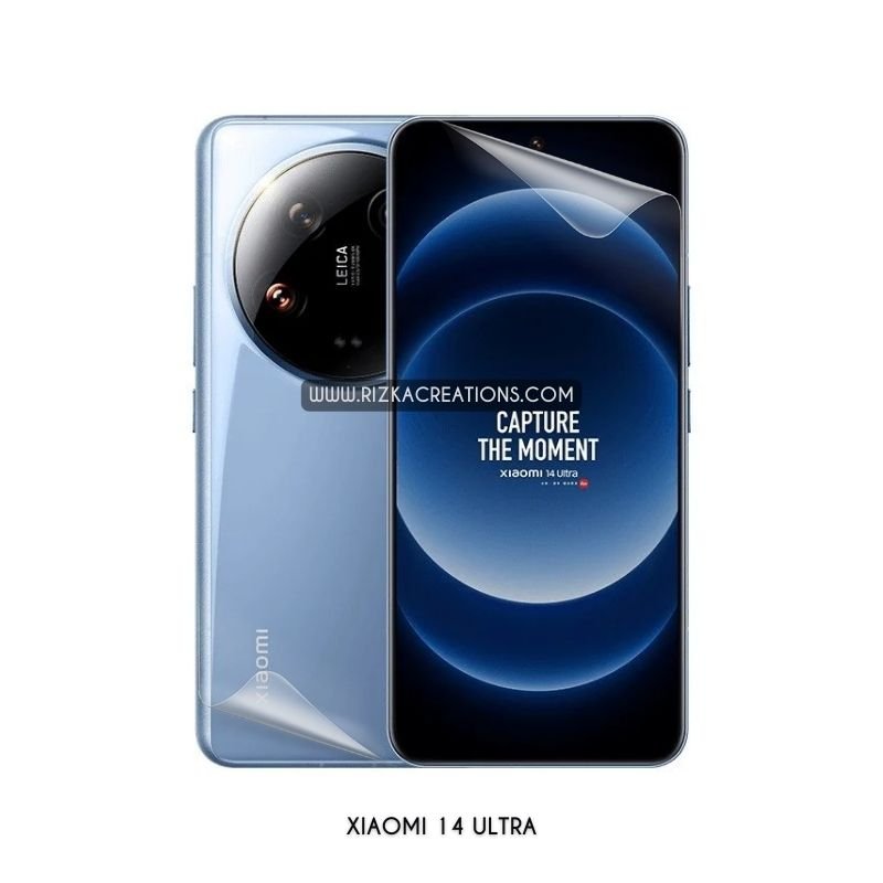 Xiaomi Mi 14 Ultra Hydrogel Protection | Screen Protector + Back ...