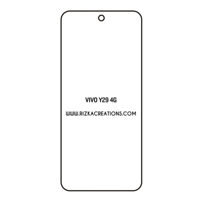 VIVO Y29 4G Hydrogel Protection | Screen Protector + Back Protector ...