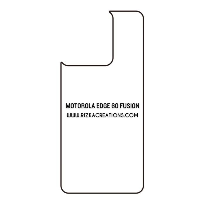 Motorola Edge 60 Fusion Hydrogel Protection | Screen Protector + Back ...