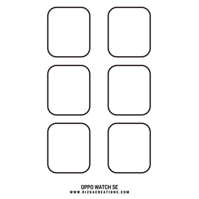 OPPO Watch SE Hydrogel Screen Protectors – rizkaCreations.com