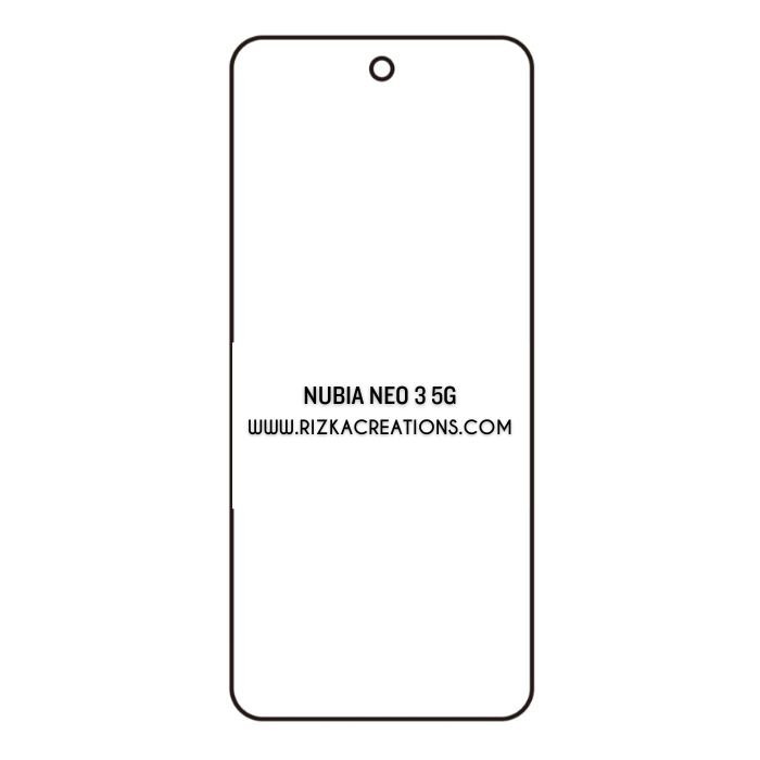 Nubia Neo 3 5G Hydrogel Protection | Screen Protector + Back Protector ...